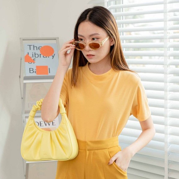 Front Nine Kimmy T-Shirt (new fabric) เสื้อยืดแขนสั้นผ้าร่อง คอเต่า ...