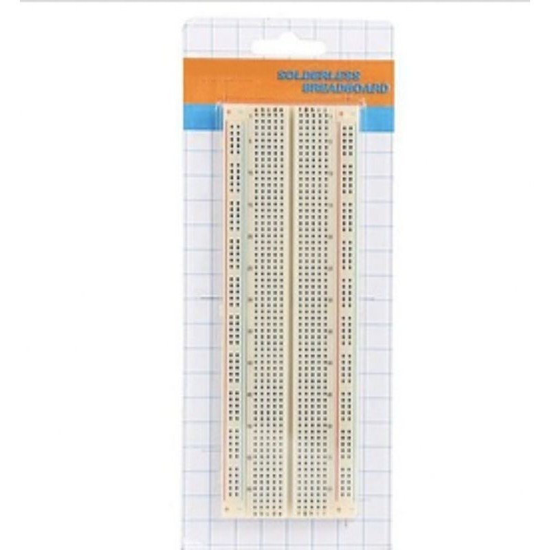 Solderless baredboard โฟโต้บอร์ด ขนาด 830จุด | Shopee Thailand
