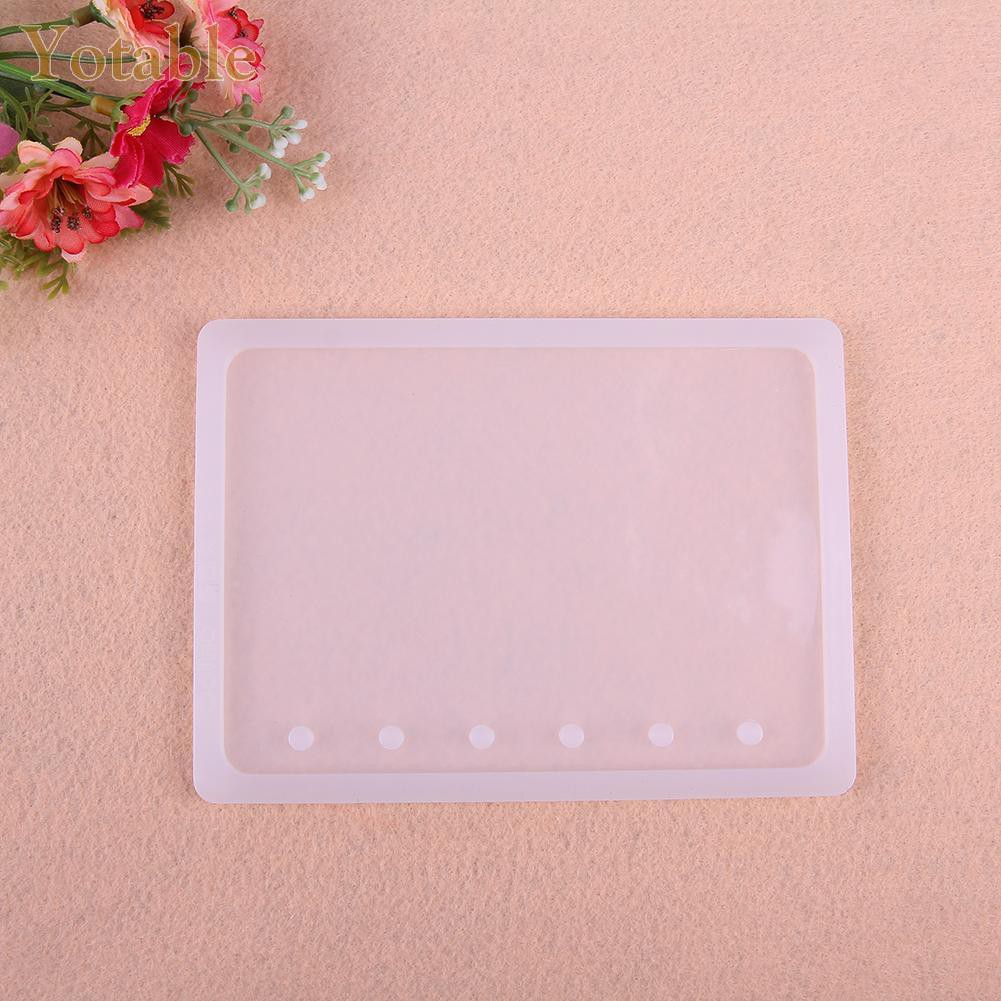 Yotable Crystal Silicone Mold Resin DIY Molds for Notebook Book Cover ...