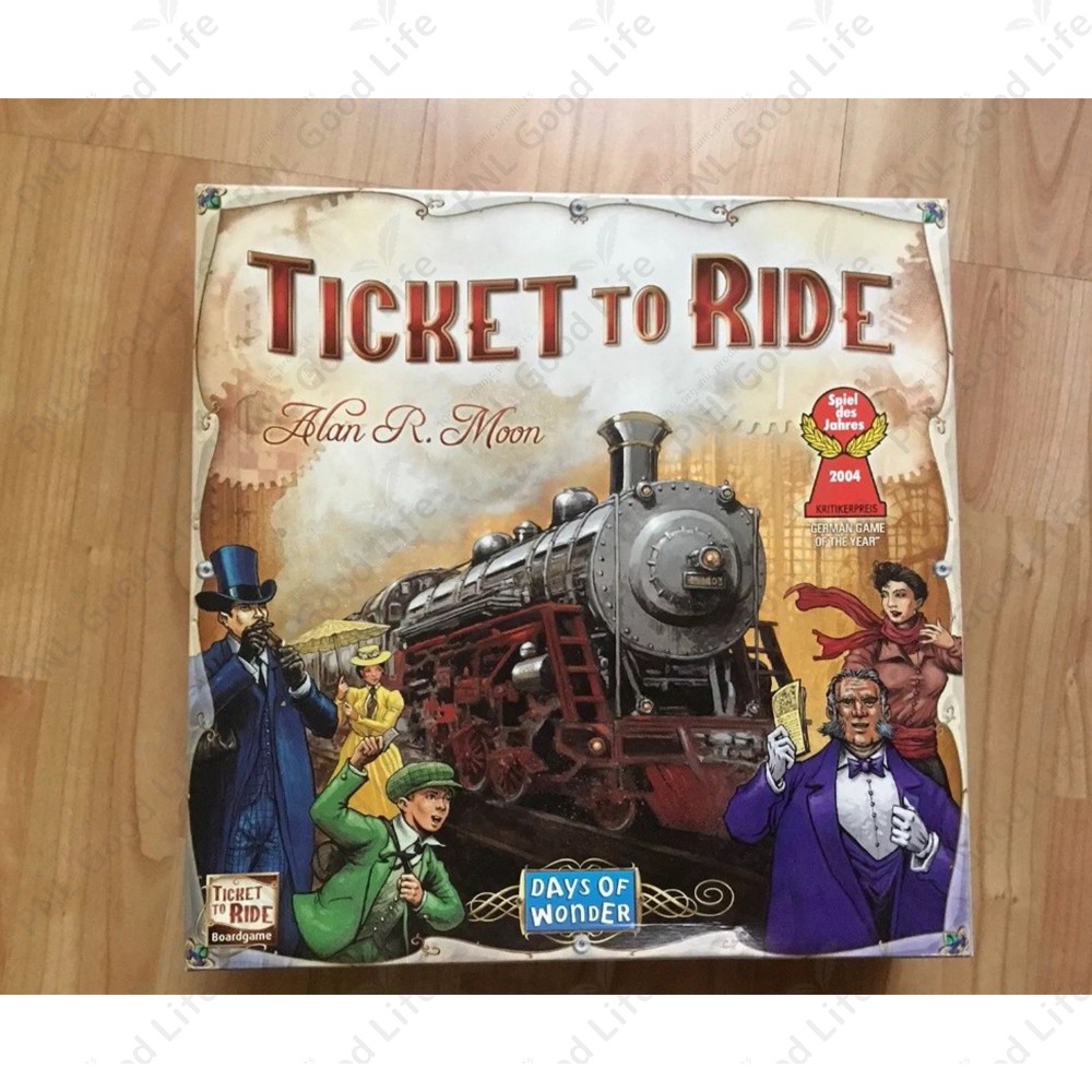 Ticket to Ride Board Game บอร์ดเกม เกมต่อรถไฟ (ภาษาอังกฤษ) - klinsc ...