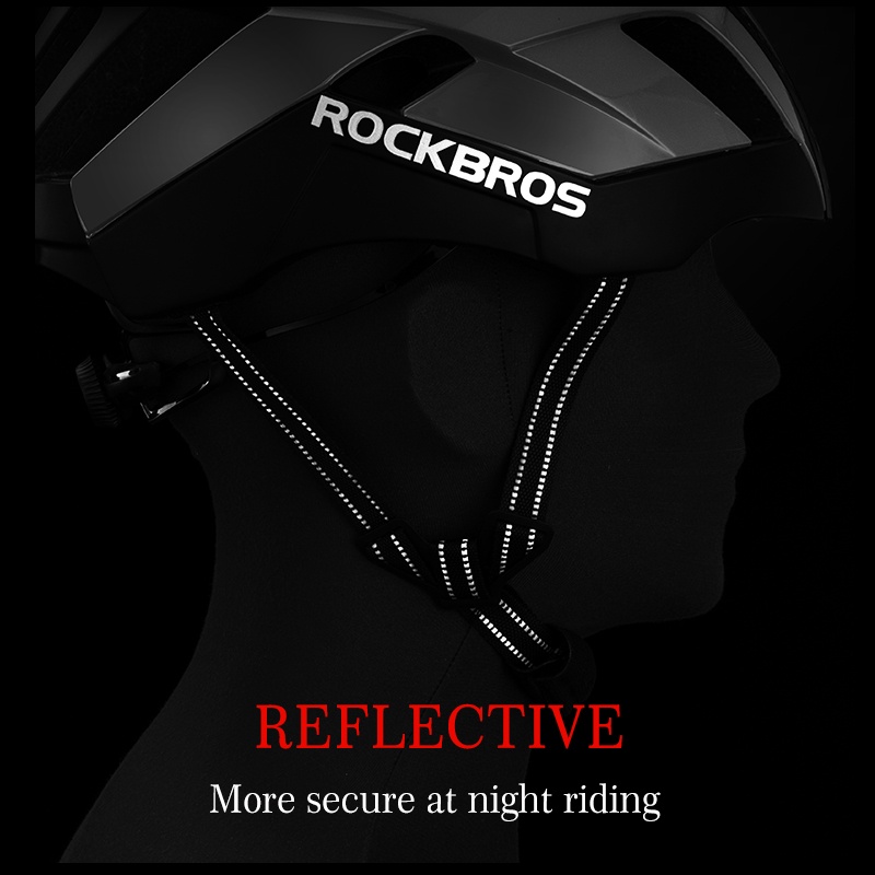 BROCKBROS Cycling Helmet EPS Reflective Bike Helmet 3 in 1 MTB Road ...
