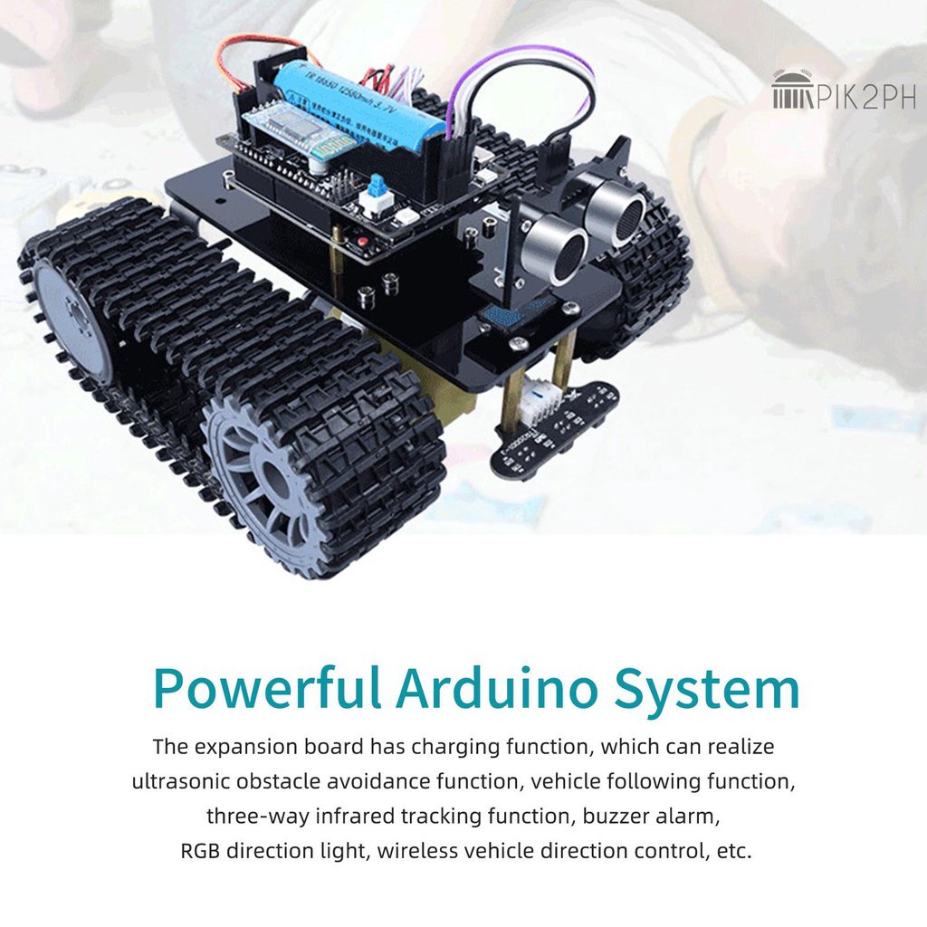 wJhR Smart Crawler Robot DIY Kit Intelligent Programmable Robot Kit with Ultrasonic Obstacle ...
