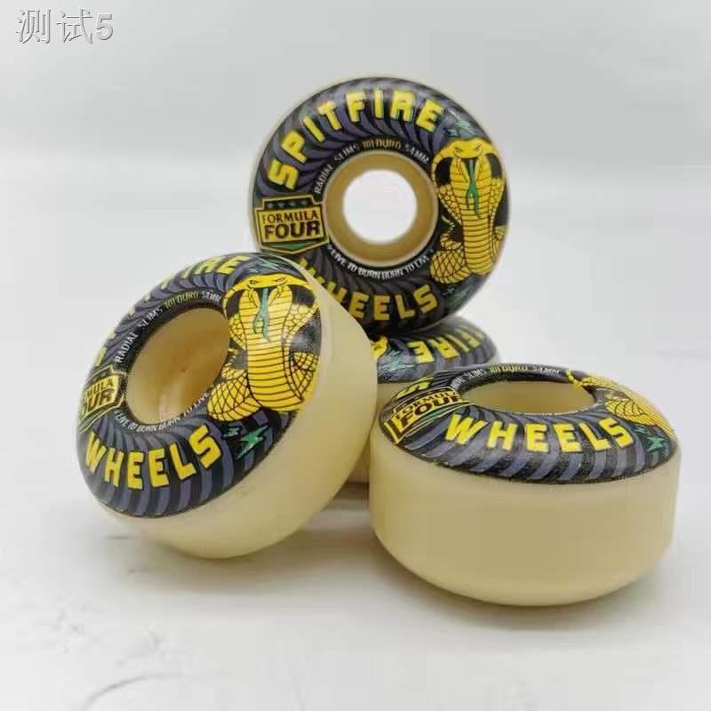 4PCS SPITFIRE F4 Skateboard Wheels Professional Set Skate Accessories ...
