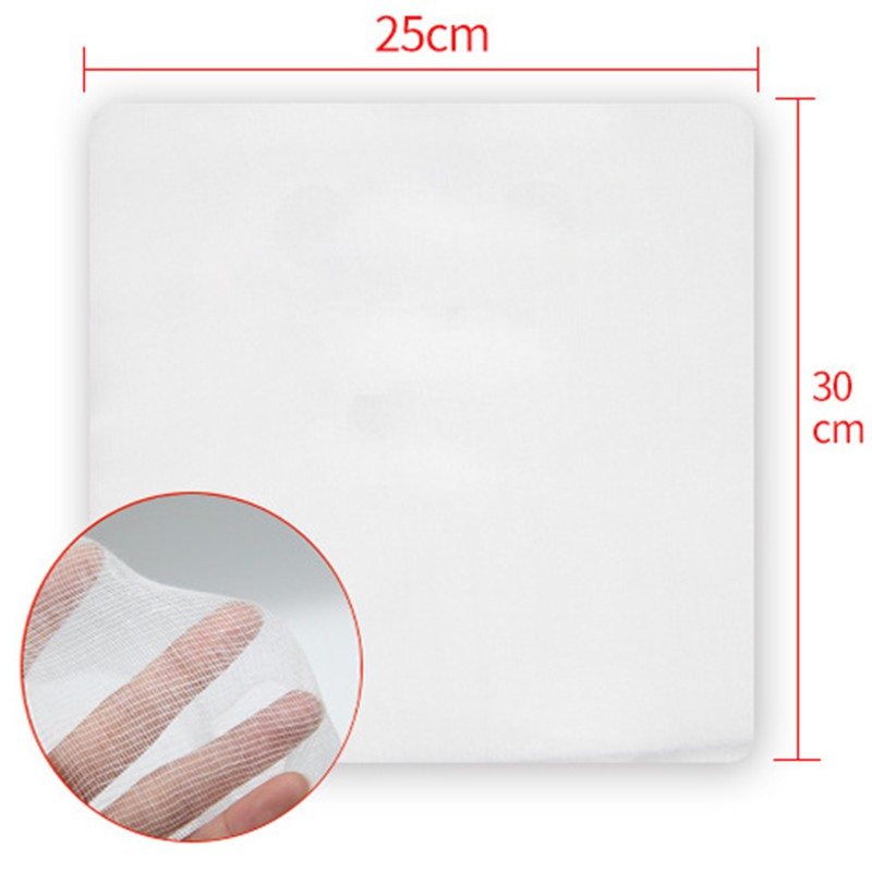 100PCS Disposable Gauze Pre Cut Facial Masks Skincare Treatment High ...