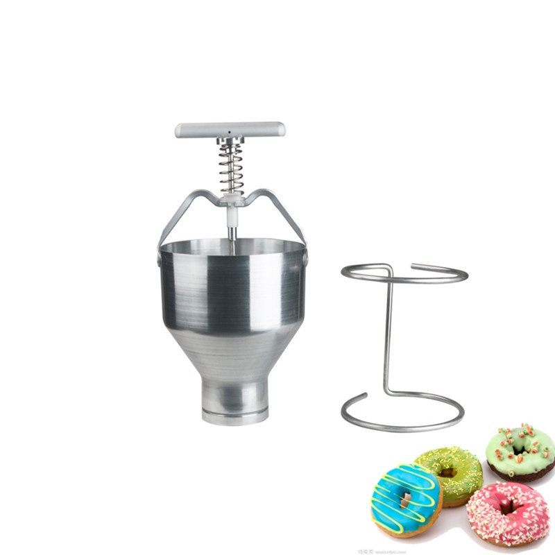 Stainless Steel Mini Manual Donut Maker Machine Handheld Cake Donut ...