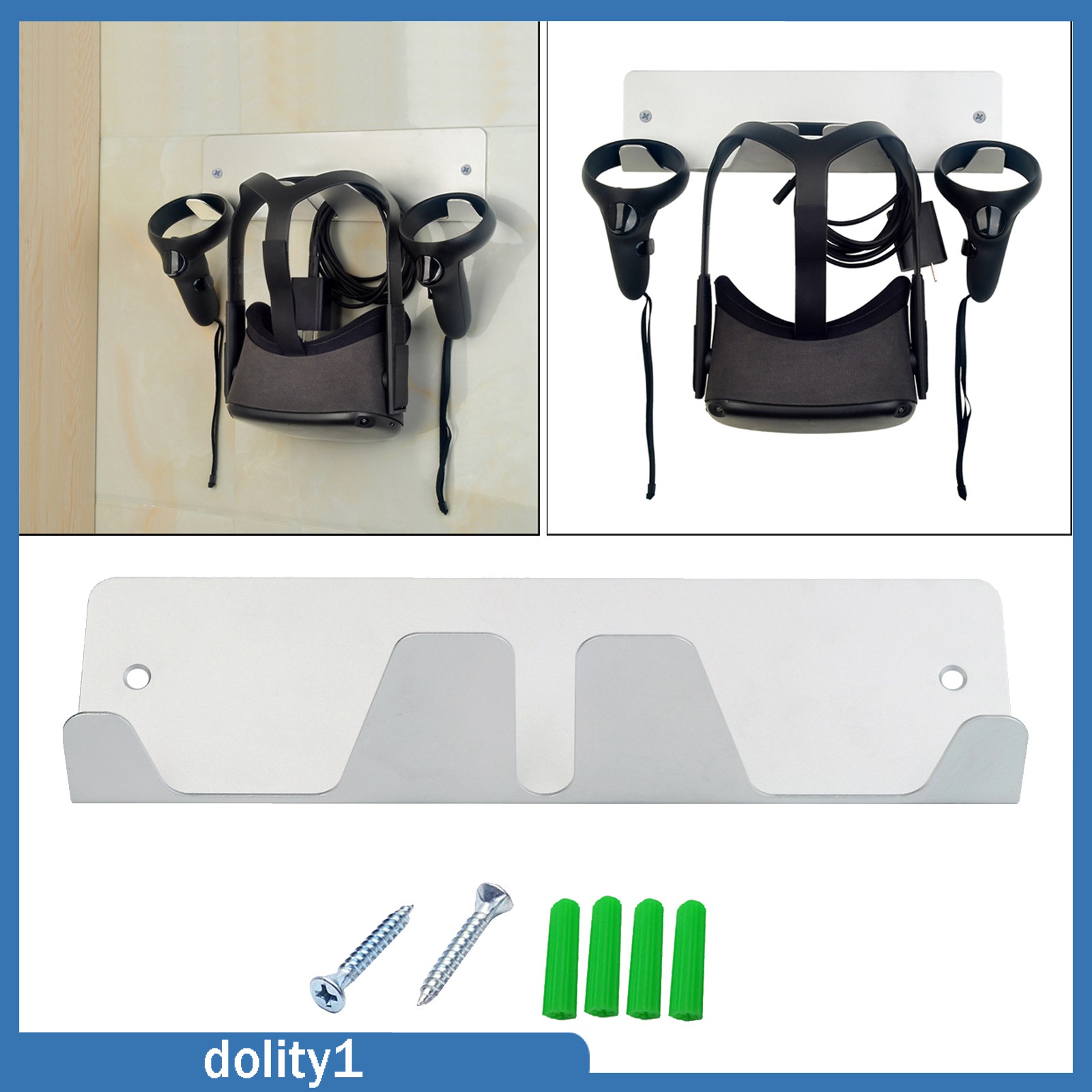 [DOLITY1] VR Stand Wall Mount Display Hook Organizer For Oculus Rift S ...