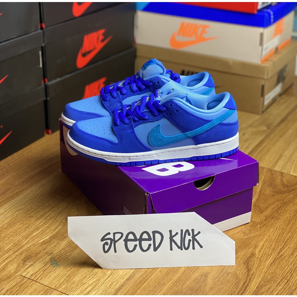 (ของแท้ 100 พร้อมจัดส่ง) Nike SB Dunk Low Blue Raspberry - speed_kick ...