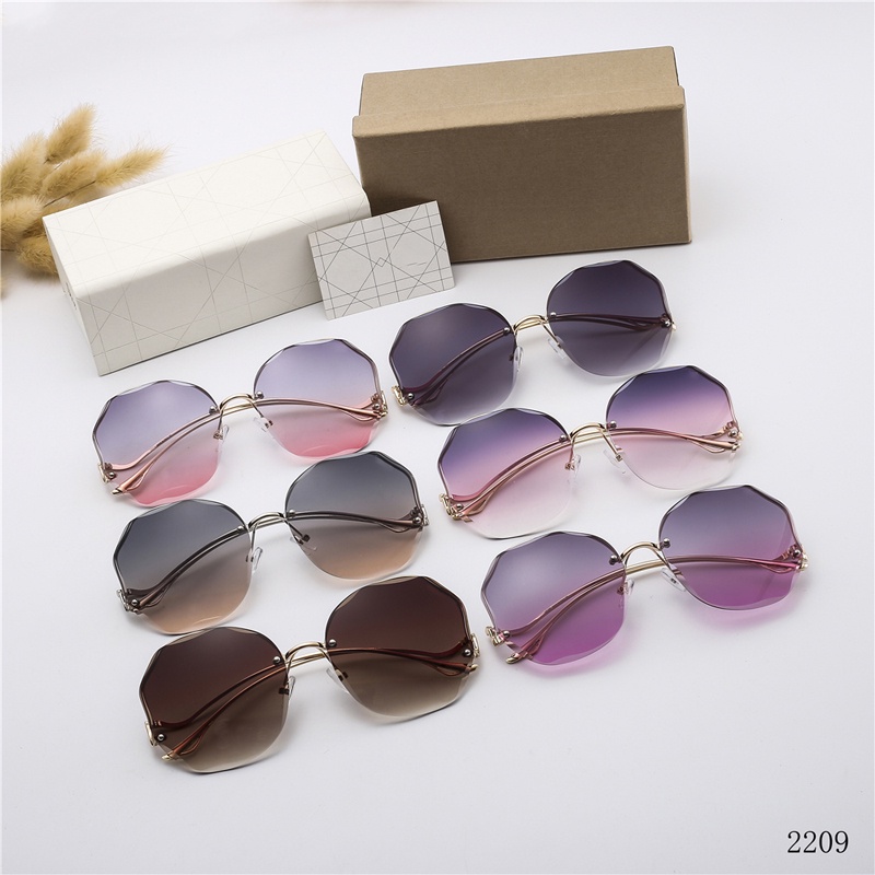New Round women Sunglasses 2020 fashion glasses brand design radient ...