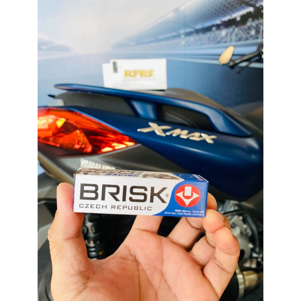 Brisk หัวเทียน 4 เขี้ยวตัวใหม่ เหมาะสำหรับน้ำมัน E85 E20 และทุกน้ำมัน X ...