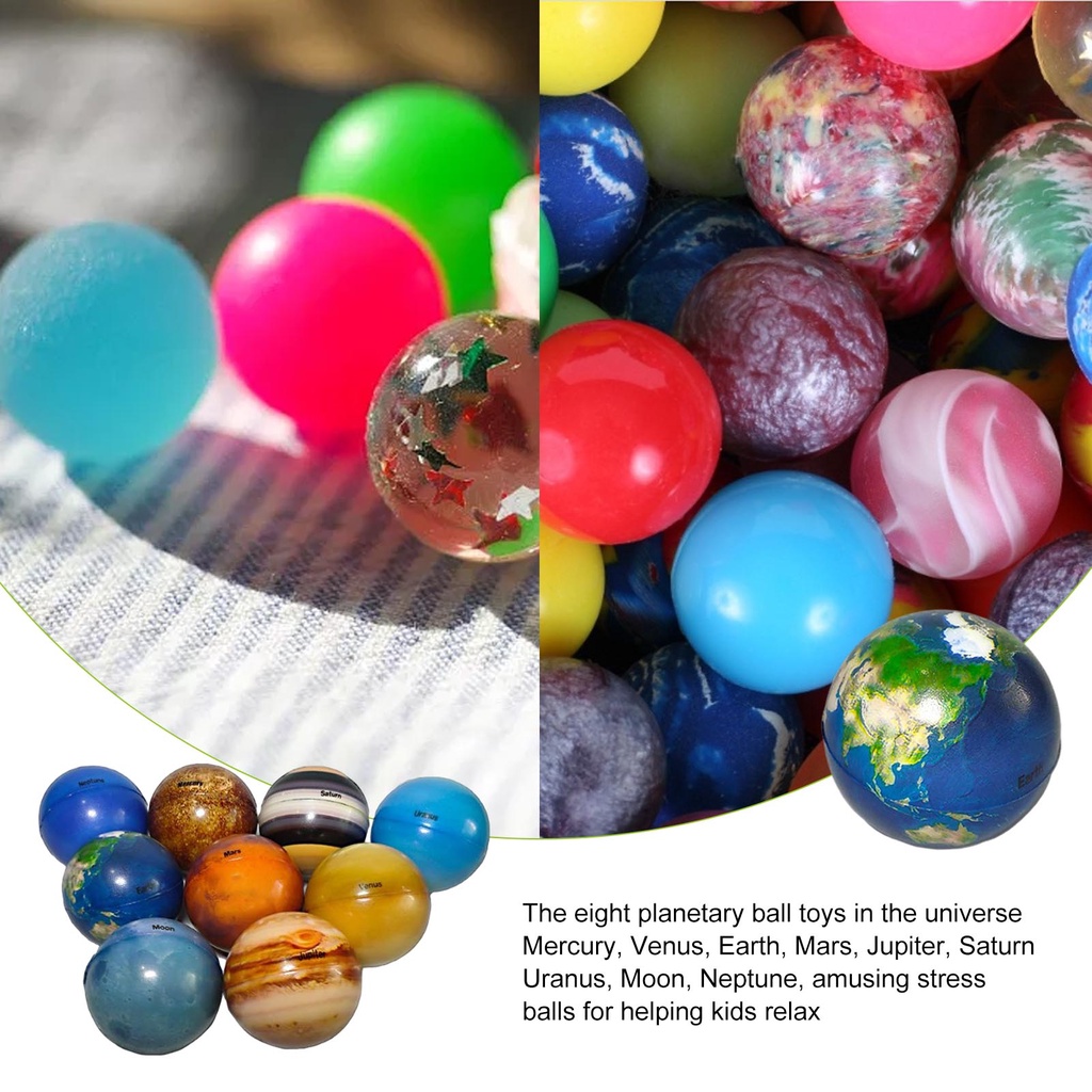 Fidget Sensory Solar System Nine Planets โมเดลลูกบอลของเล่นสําหรับเด็ก ...
