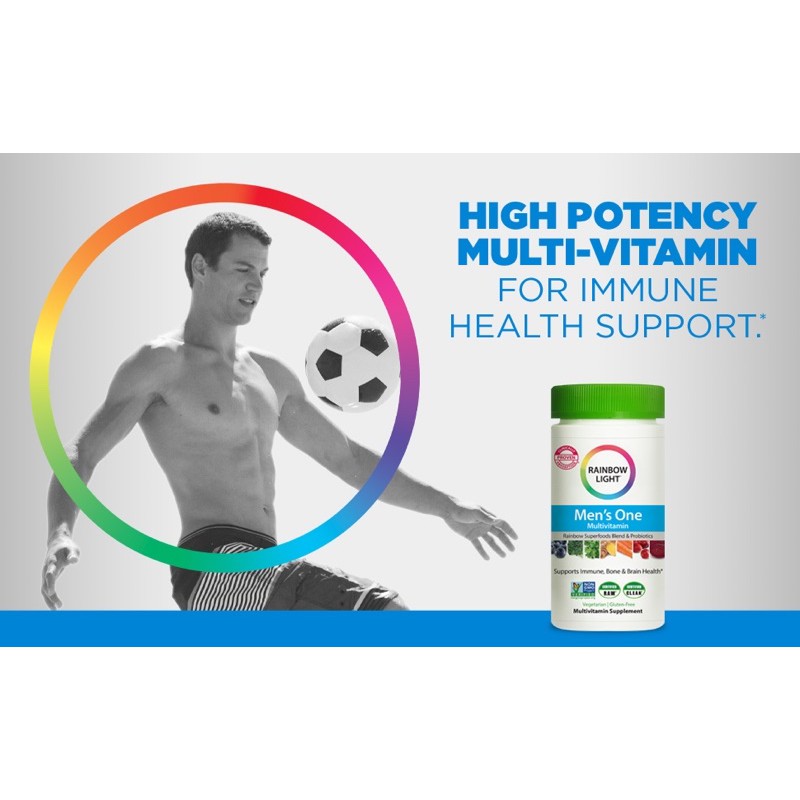 PreOrder Rainbow Light Mens One 150 Tablets - bm.beautyworld - ThaiPick