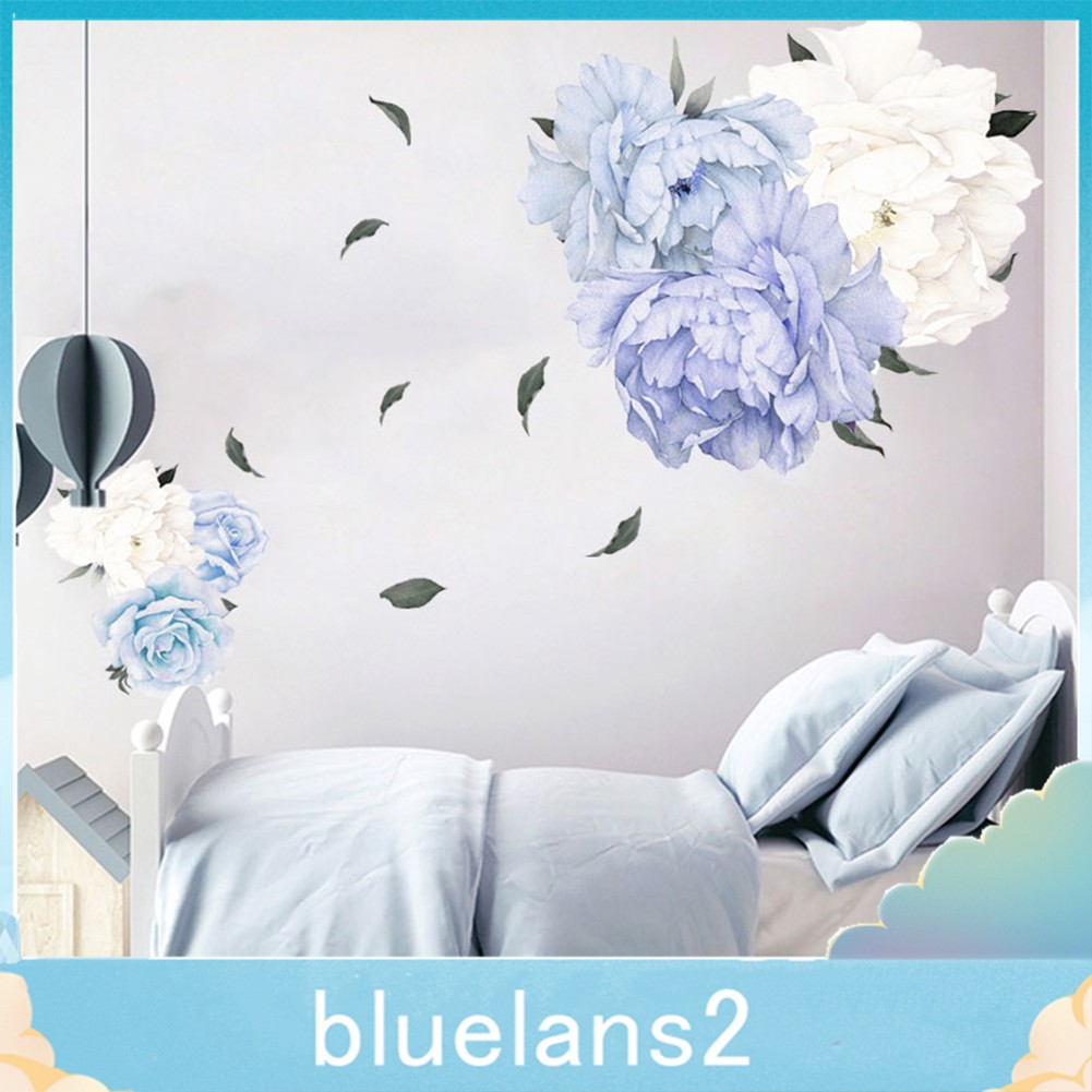 Blu2 _ สติ๊กเกอร์วอลเปเปอร์ลายดอกโบตั๋นสําหรับติดตกแต่งผนัง - bluelans2 ...