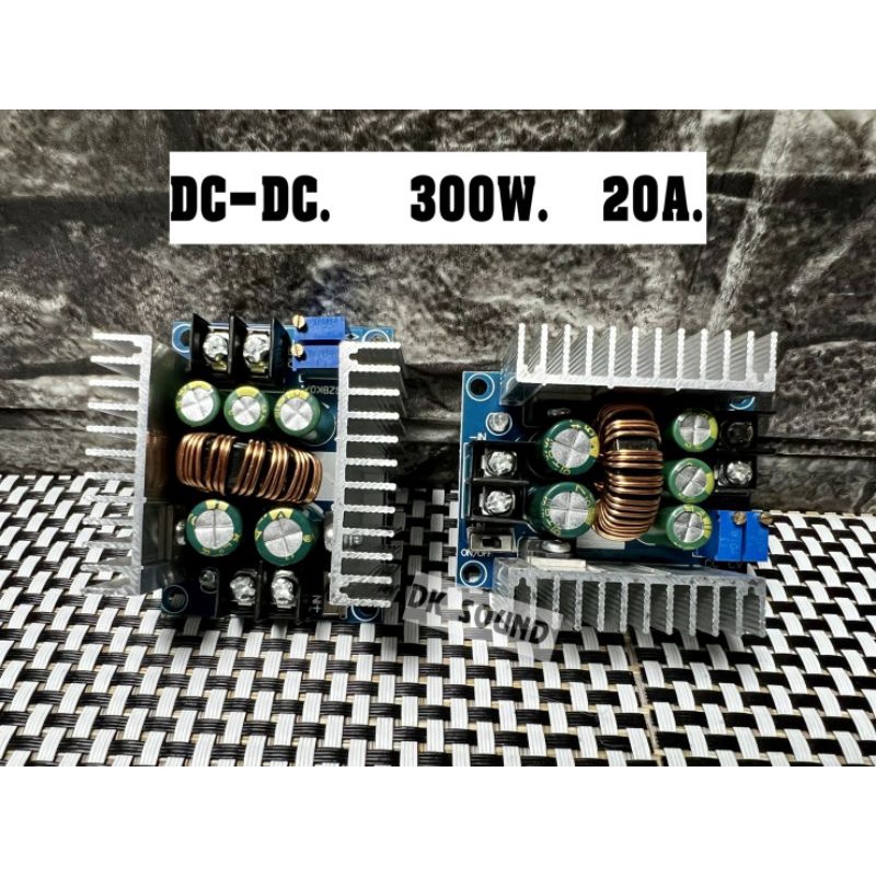 DC-DC 20A 300W Power ModuleDC 6-40V to 1.2-35 VDC continuously ...