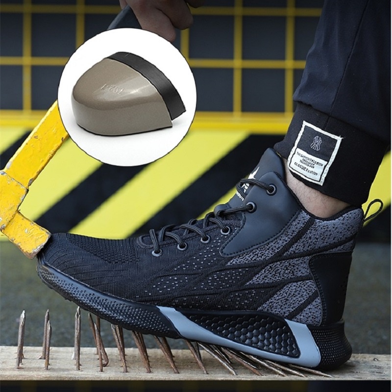 Fashion Safety Shoes Men39s Work Men Steel Toe Caps Indestructible Work ...