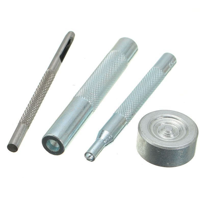 4PCS 831 Type Metal Snap Fasteners Press Studs Button Installation ...