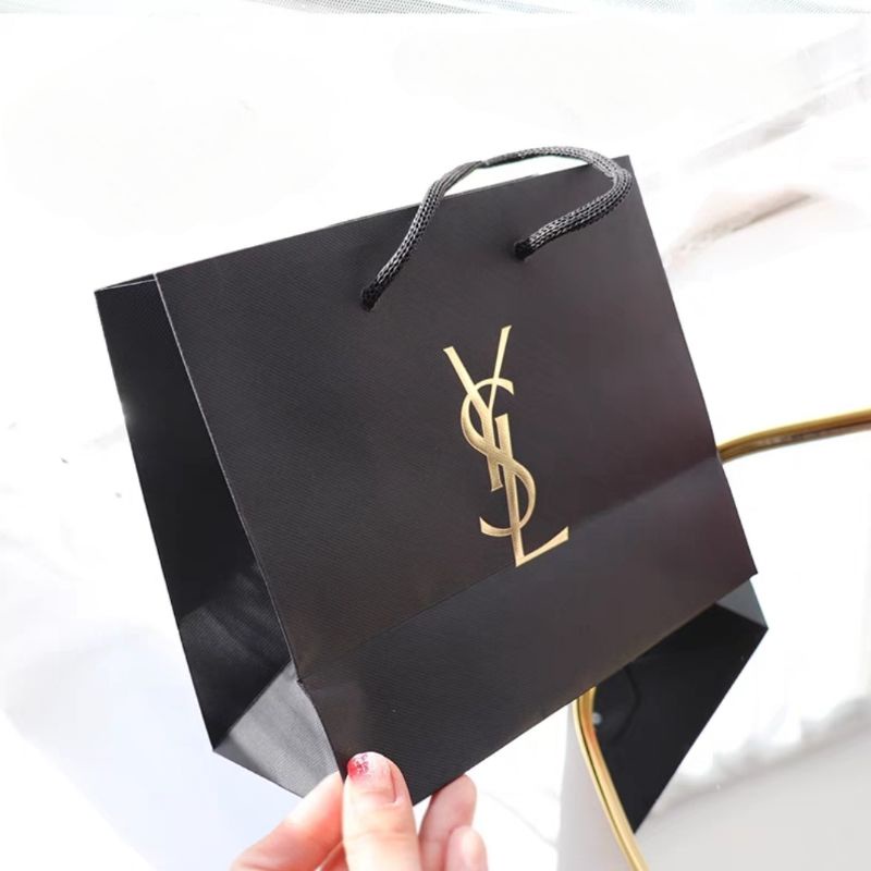 พร้อมส่งสินค้าแท้ 100% ถุงกระดาษ YSL ถุงใส่ของขวัญ YSL กระเป๋าอเนก ...