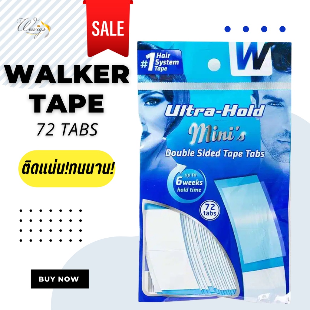 TP048 (36แผ่นราคาต่อแพ็ค) เทปกาวติดวิก Ultra hold minis double sided ...