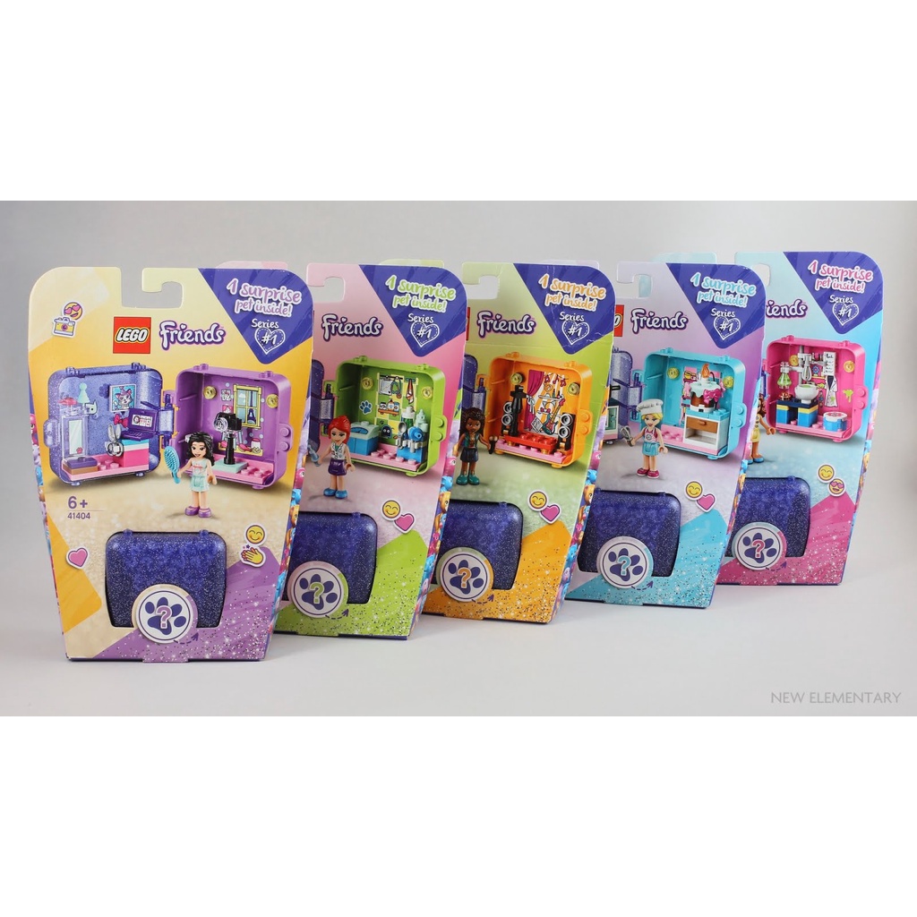 LEGO Friends Play Cubes (41400,41401,41402,41403,41404) | Shopee Thailand