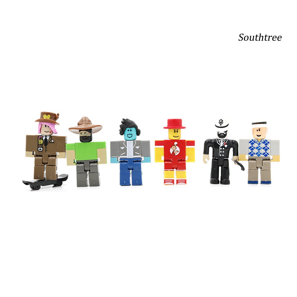 CHAMPIONS ตุ๊กตาฟิกเกอร์ Roblox Legends Classic Noob Captain ของเล่น ...