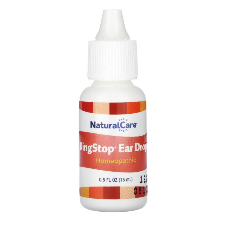 Natural Care Ring Stop Ear Drops 0.5 fl oz (15 ml) - vitaminsale - ThaiPick