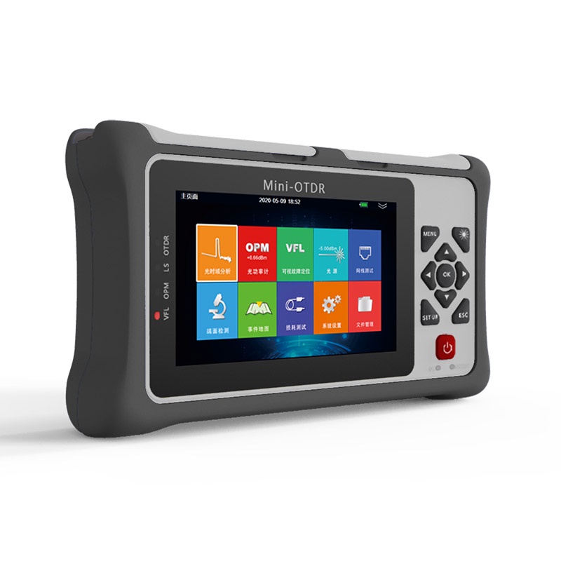 Pro MINI OTDR 1310/1550nm 26/24dB Fiber Optic Reflectometer Touch ...