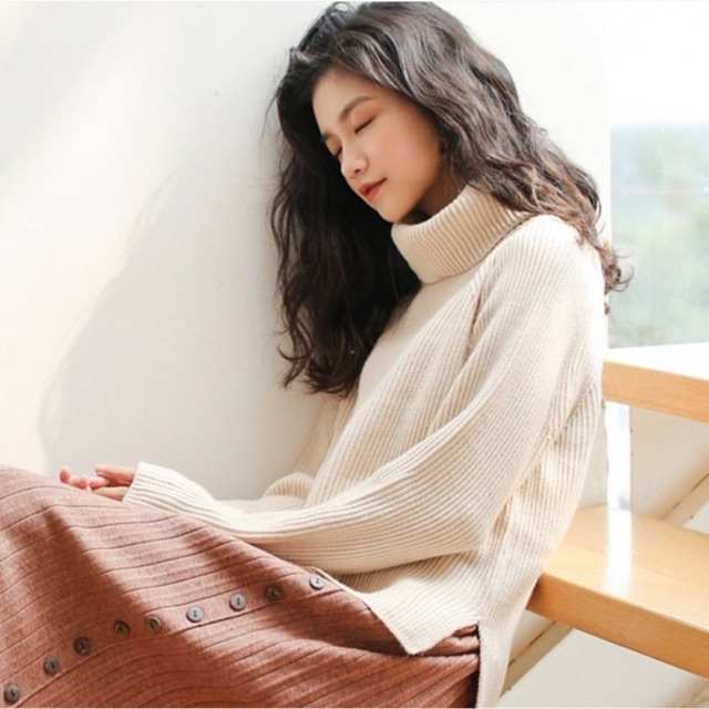 Used Once ไหมพรมคอเต่า - lavandulabrands - ThaiPick