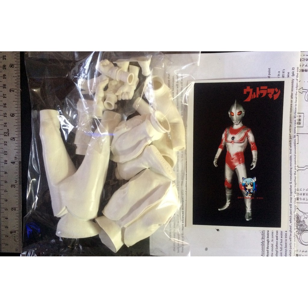 ส่งฟรี Ultraman 3rd Jack comeback Vinyl Model Kit figure ไวนิล ฟิกเกอร์ ...