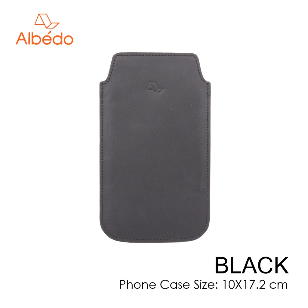 Albedo BLACK PHONE CASE กระเป๋าใส่มือถือซองมือถือกระเป๋าใส่โทรศัพท์ซอง ...