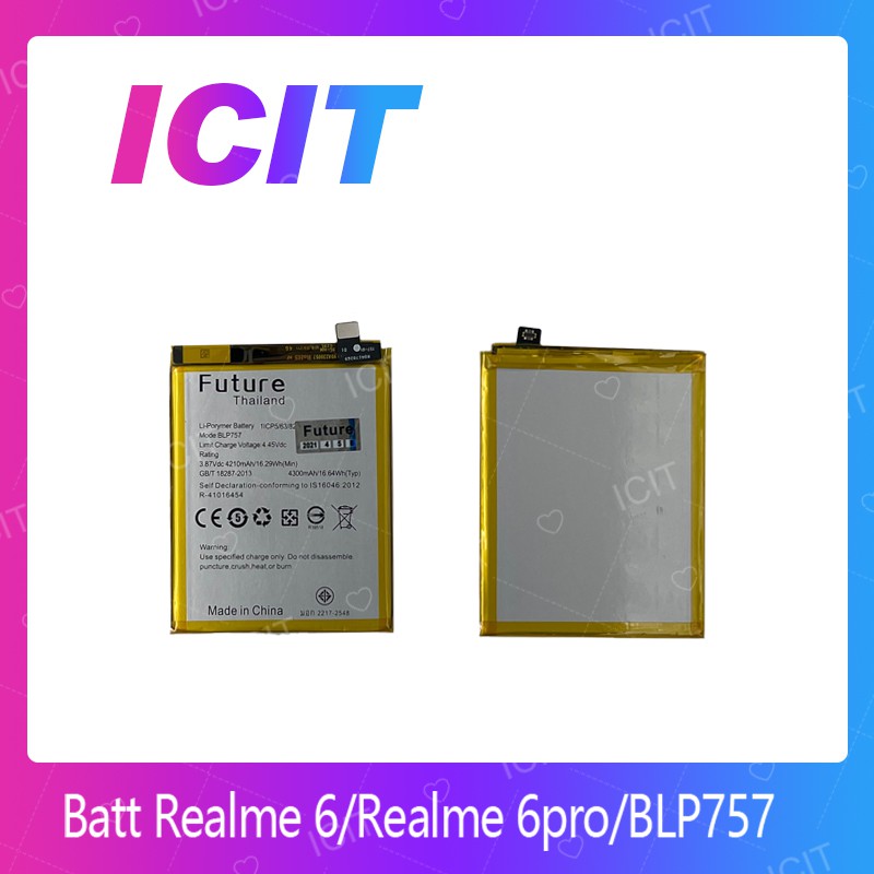 Reallme 6 Realme 6pro BLP757 อะไหล่แบตเตอรี่ Battery Future Thailand ...