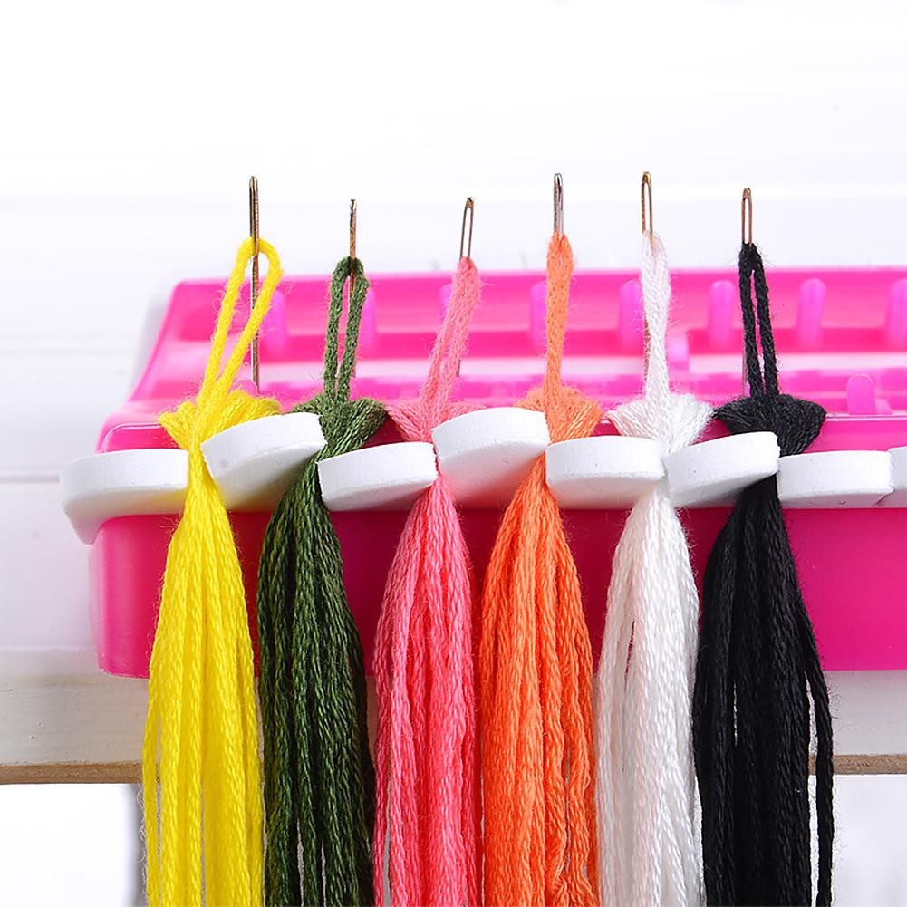 30 Holes Cross Stitch Needles Holder DIY Embroidery Floss Thread ...