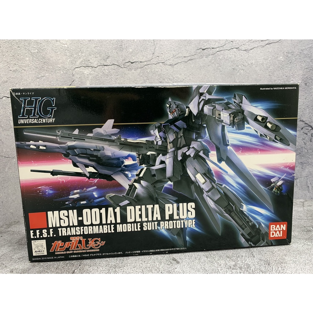 HG 1/144 Delta Plus MSN-001A1 HGUC กันดั้ม bandai แท้ | Shopee Thailand