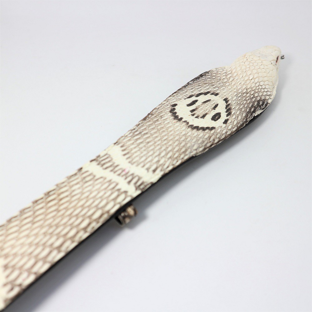 Snake skinม เขัมขัดหนังงูแท้ (สีธรรมชาติ) มีความสวยงาม แข็งแรง ทนทาน ...