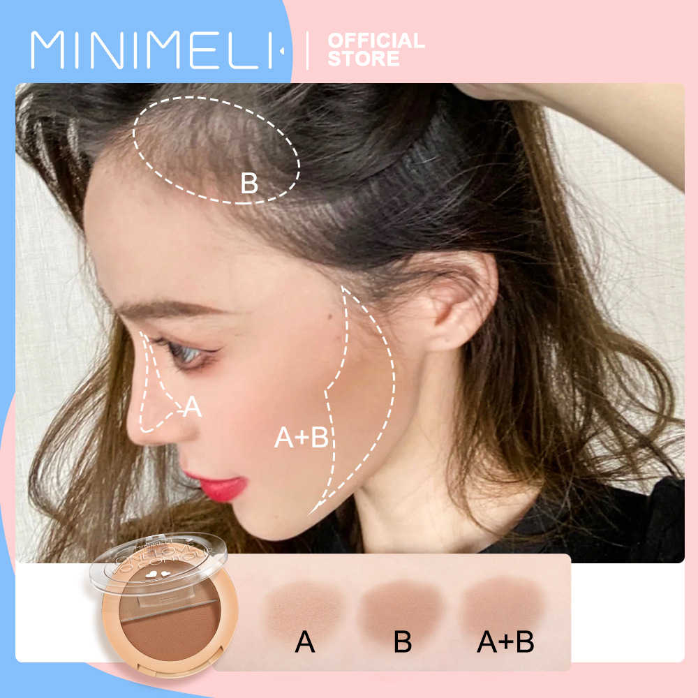 Joyfeel แป้งฝุ่นคอนทัวร์สองสีติดทนนาน - joyfeel01.th - ThaiPick