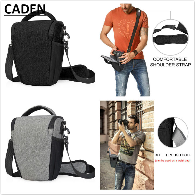 CADEN Waterproof DSLR Camera Bag Case For Nikon Z7 Z6 D7500 D3500 D3400 ...