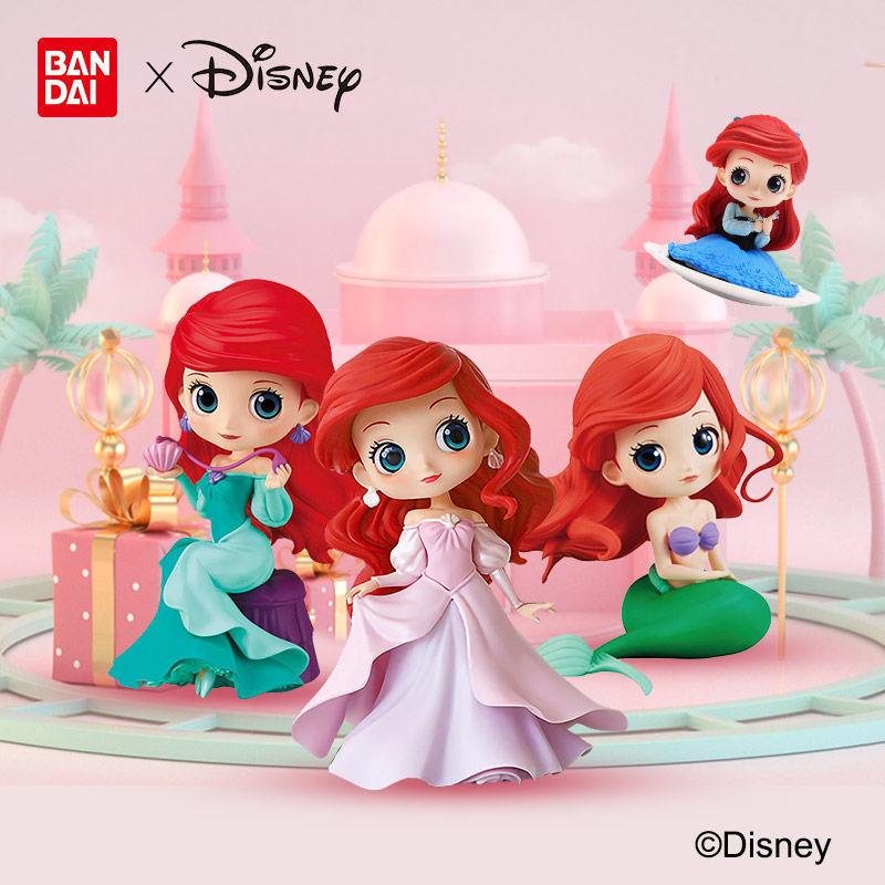 Disney Bandai Qposket ของแท้ ฟิกเกอร์เจ้าหญิงดิสนีย์ Frozen Elsa Jasmine Mulan Snow White ...