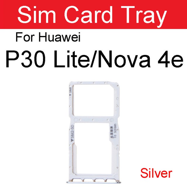 อะไหล่ถาดซิมการ์ดสําหรับ Huawei P30 P30 Pro P30 Lite - jongus.th - ThaiPick