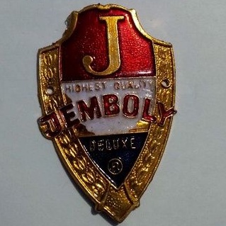 ตราสัญลักษณ์ JEMBOLY DELUXE Jennixe Jemblem NOS - EMBLEM VINTAGE Bike ...