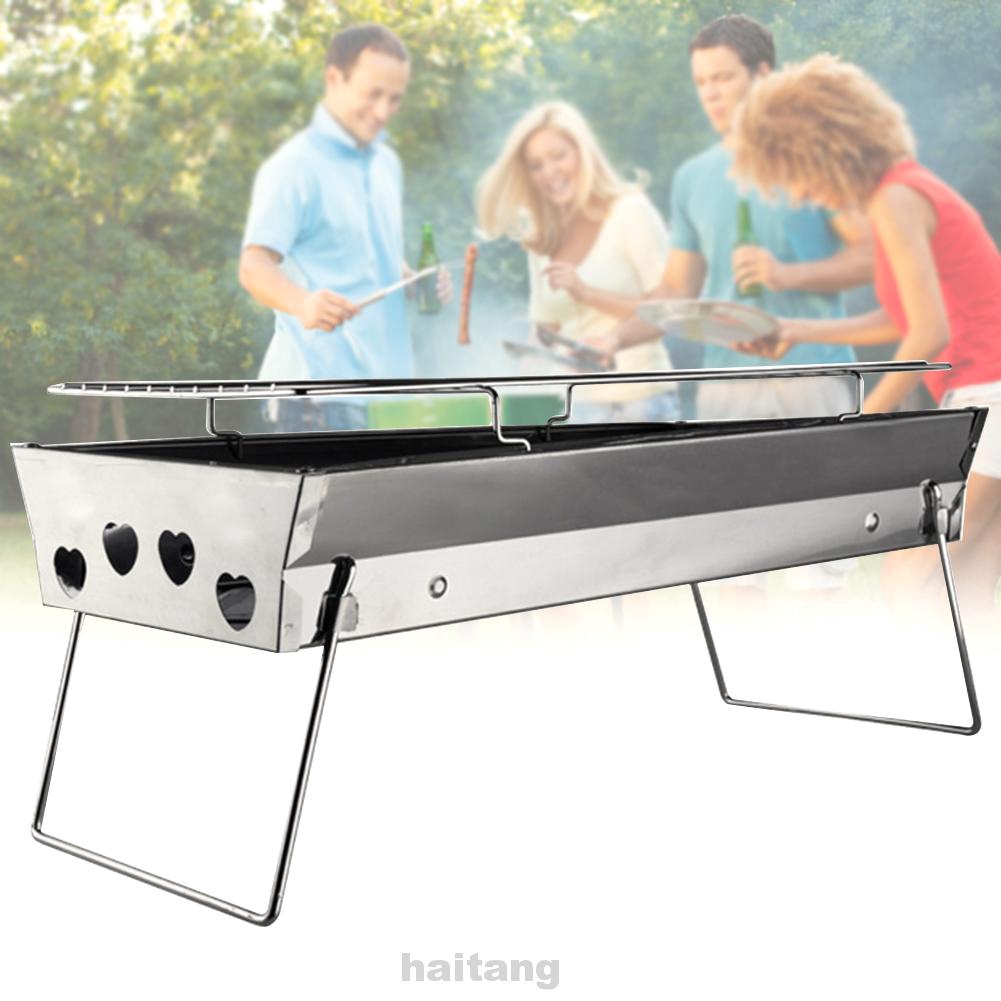 Beach Camping Foldable Outdoor Picnic Thicken Barbecue Stand - haitang ...