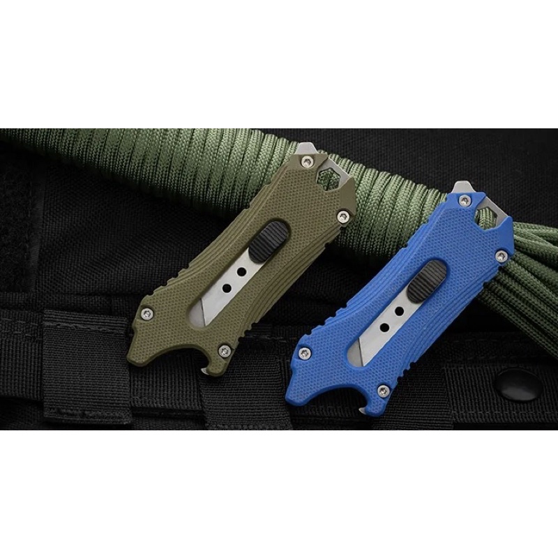 Olight OKNIFE Otacle 2 Grey Versatile Titanium Tool with Copper Inlay ...