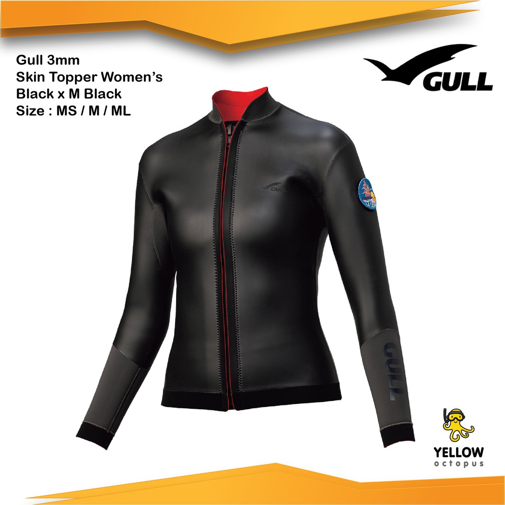 Wet Suit Gull 3mm Skin Topper Women | Shopee Thailand