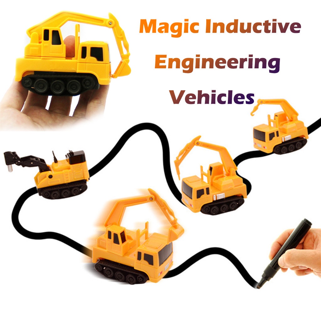 สี่ล้อLine Following Robot Induction Educational Inductive Toys Car ...