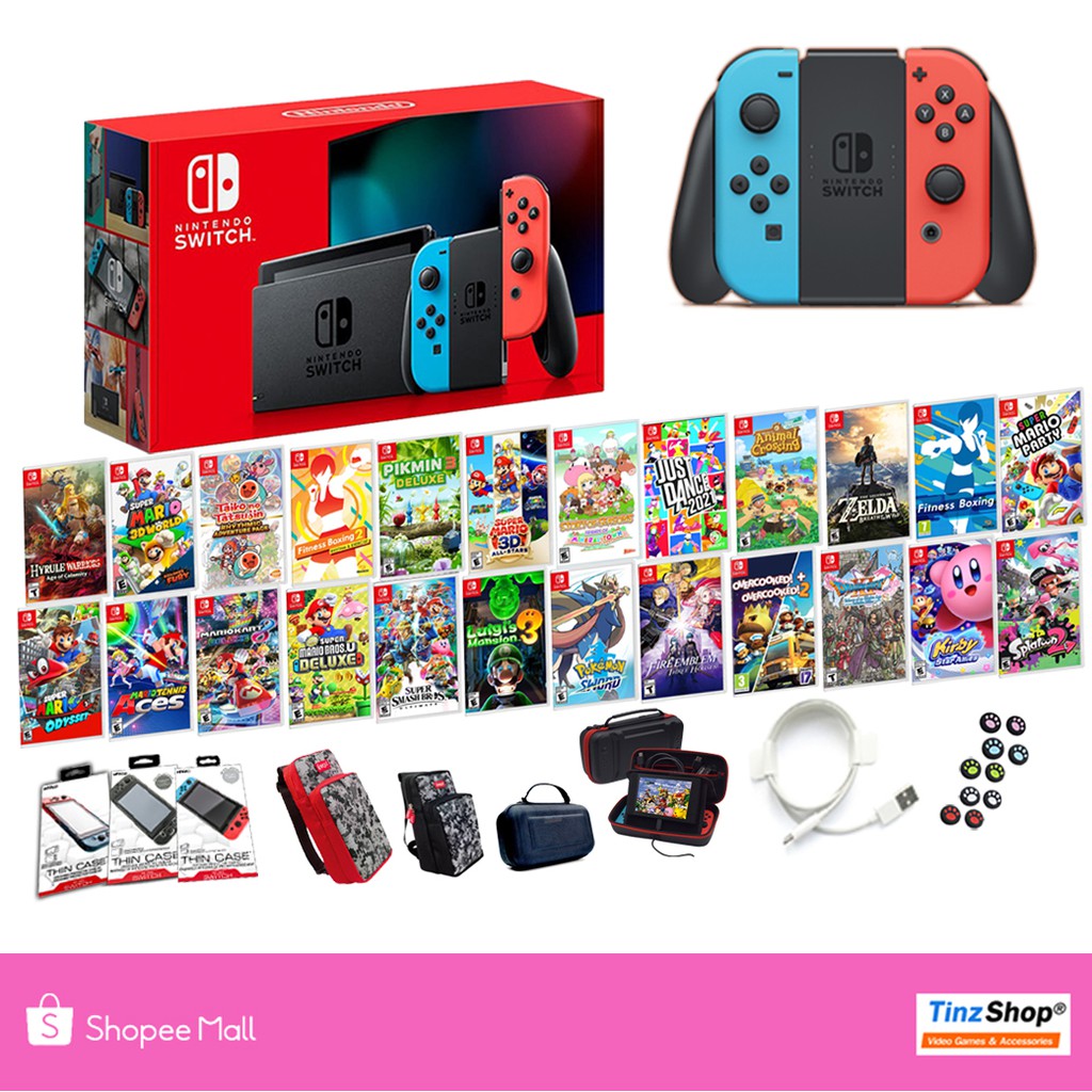 Nintendo switch Maxsoft Fun Play #4 เครื่องนินเทนโดสวิทช์รุ่นใหม่แบตอึด ...