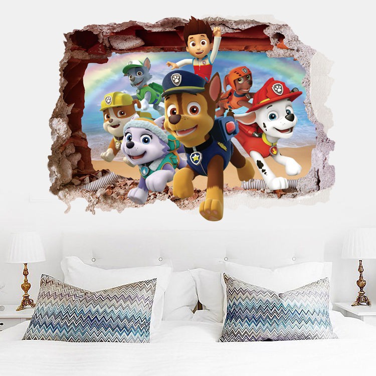 Wang team stickers children วัดความสูงสติ๊กเกอร์ติดผนังในตัว 3D ...