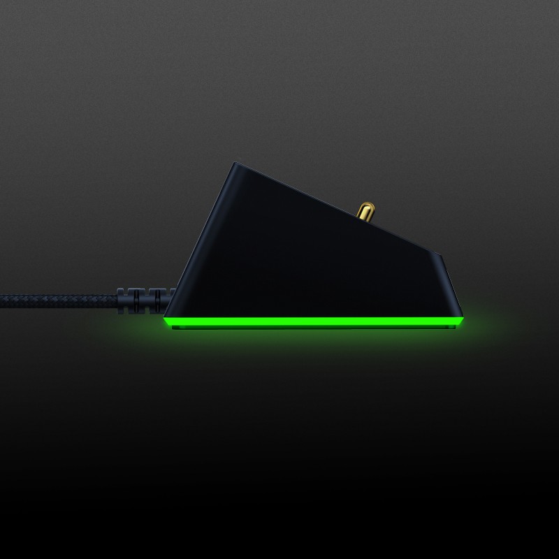 Razer Symphony Mouse แท่นชาร์จ RGB Luminous USB Interface ตัวรับเมาส์ ...