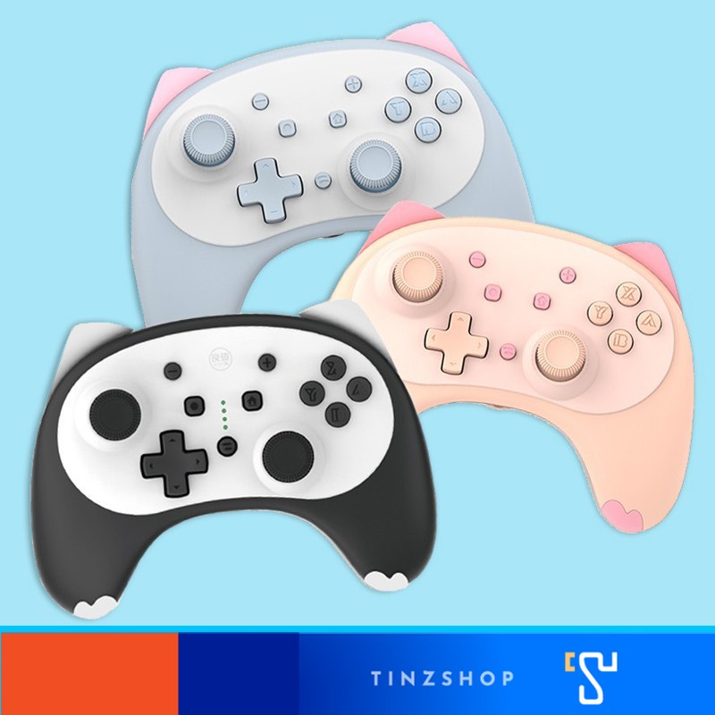 IINE L415416500 Mini Cat Series Wireless Pro Controller for Nintendo ...