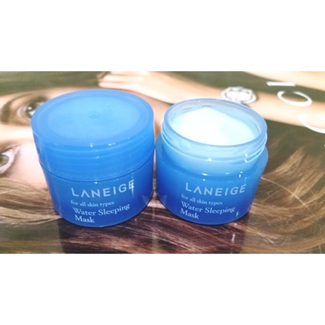 ลาเนจ สีฟ้า Laneige Water Sleeping Mask ขนาด 15 ml. | Shopee Thailand