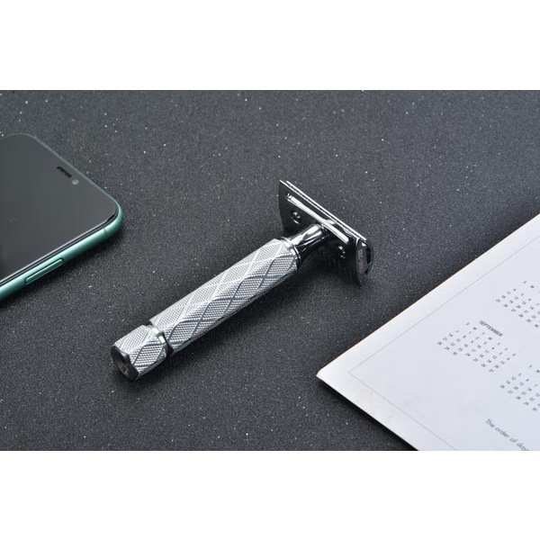 Yaqi Chrome Color Hexahedral Handle Safety Razor - hgztk9s4s6 - ThaiPick