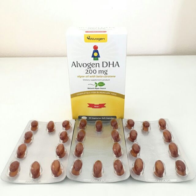 Exp 0223 (แถมฟรี แมส N95 Next Health 1ชิ้น) ล็อตใหม่ล่าสุด Alvogen DHA ...