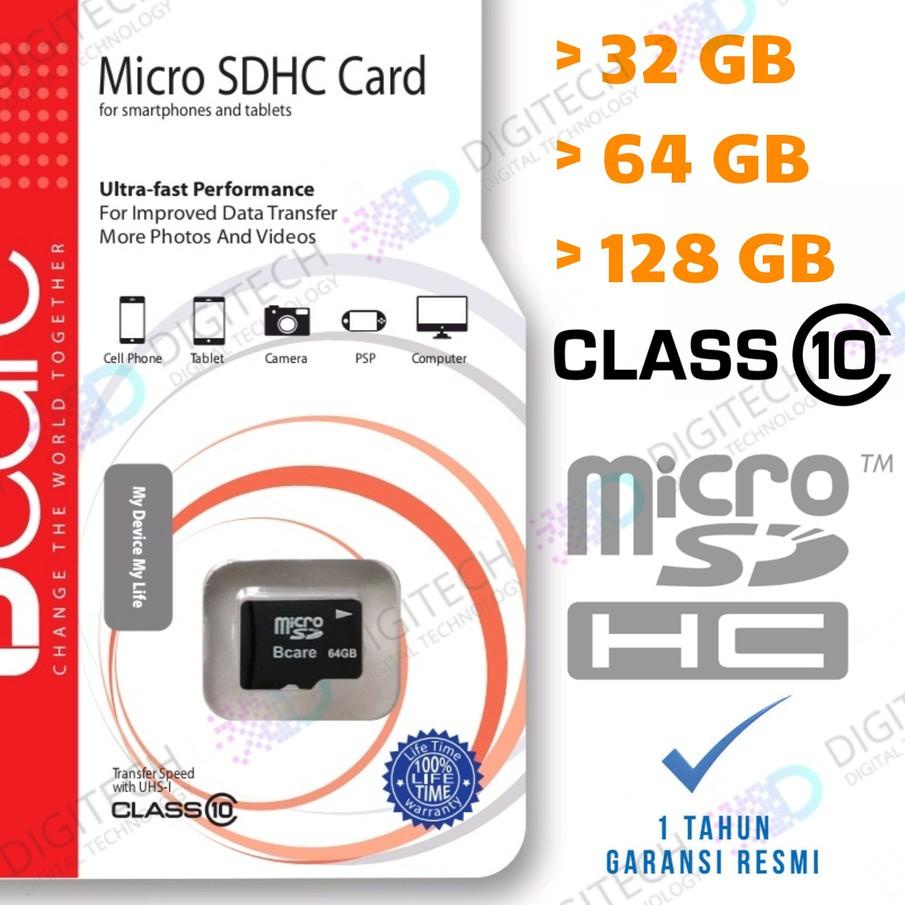 Bcare การ์ดหน่วยความจํา Micro Sd 8 16 32 64 128GB Class 10 ความเร็ว ...