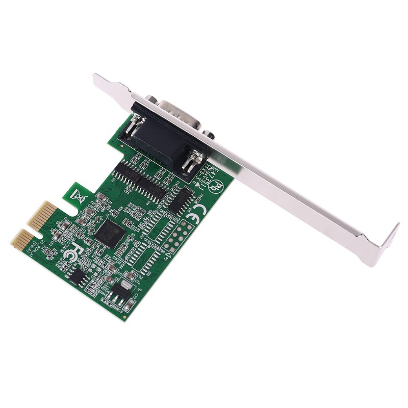 Kok* Pcie To Db9 Rs232 Serial Port Pci Riser Card 99100 1S ชิปเซ็ต ...